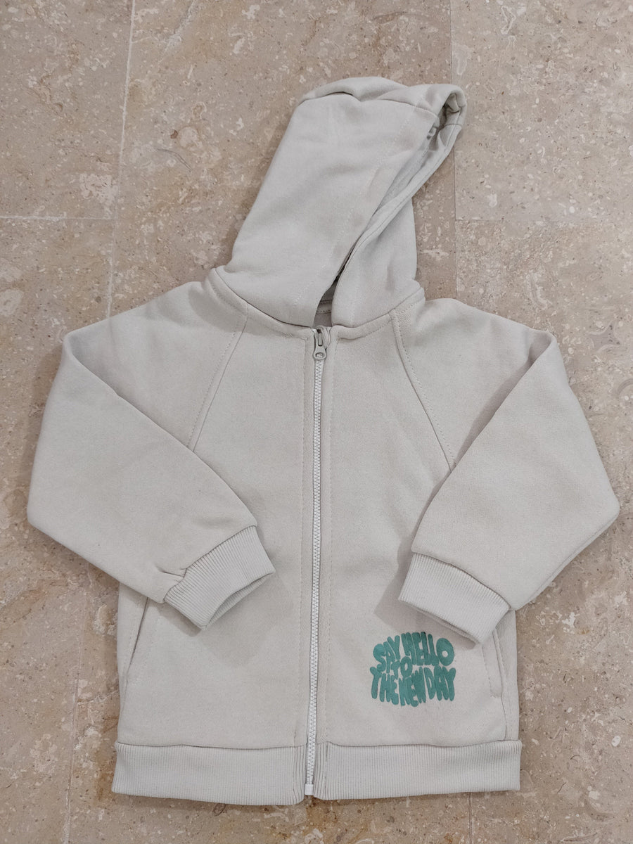 Beige Zipper for kids – kidscreations.pk.online